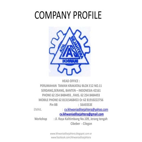 Company profile | PPTX