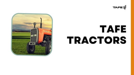 TAFE Tractor | TAFE | PDF | Agriculture | Industries