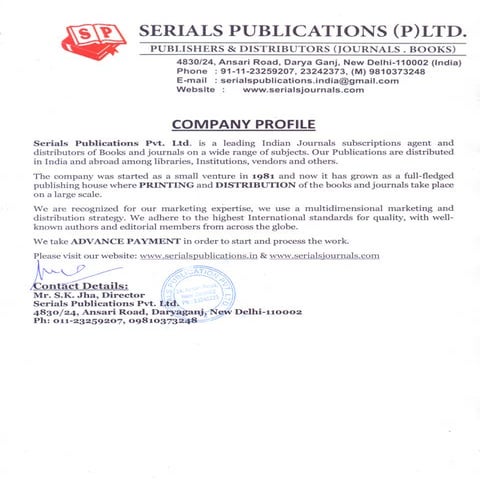 Company profile | PDF