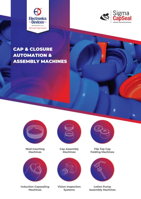 Sigma CapSeal's Induction Cap Sealing Solution | PDF