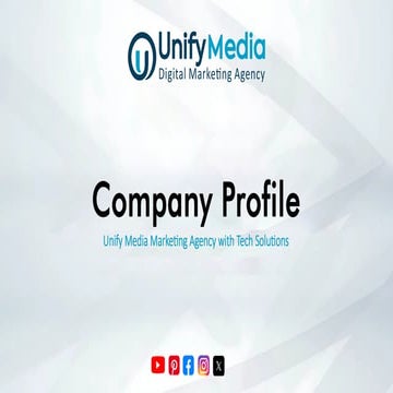 Company ProfileAt Unify Media, we connect innovation with expert ...
