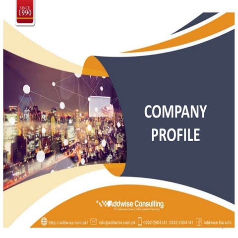 Company Profile Addwise Consulting | PPT | Free Download