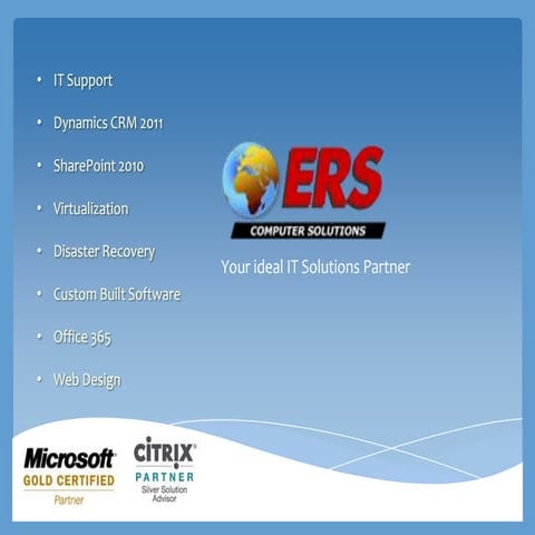 Ers solutions