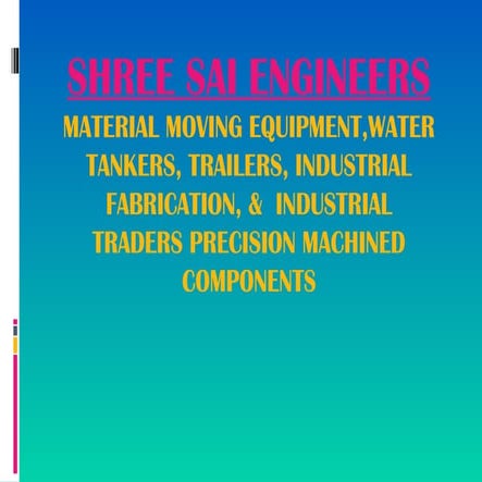 shree sai engineers | PPT