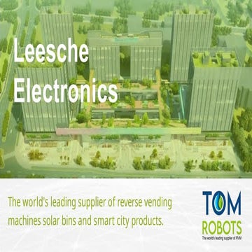 Tom Robots: Innovating Smart Waste Management Solutions | PPTX