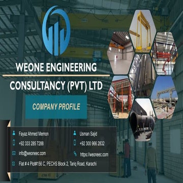 Weone Engineering Consultancy | PDF
