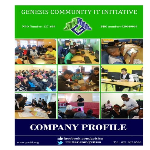Genesis IT Initiative | PDF