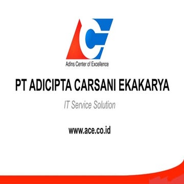 ACE Company Profile | PPT