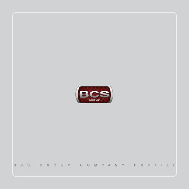 Company profile bcs_group 2019_en | PDF
