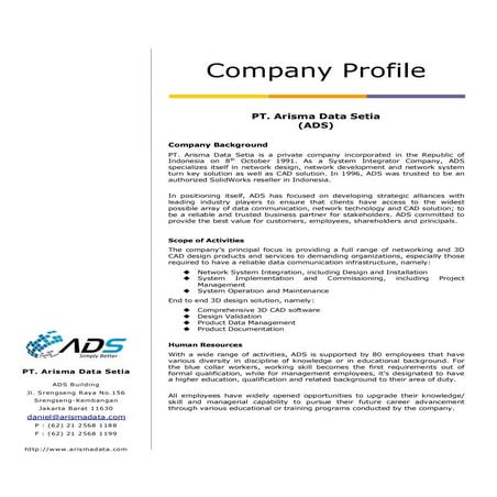 Pt Arisma Data Setia Pdf