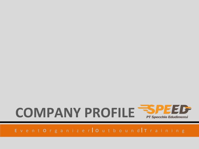 Company Profile Event Organizer | PDF
