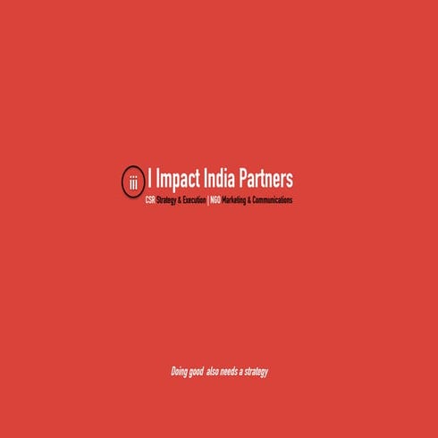 Company Profile: I Impact India Partners | PPT