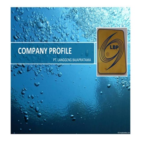Company Profile LBP Industri ManuFakture t | PDF