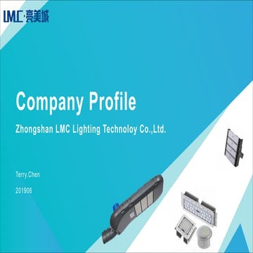Company profile LMC lighting 2019 | PDF | Consumer Electronics ...