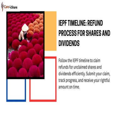 IEPF Timeline: Refund Process for Shares and Dividends | PDF