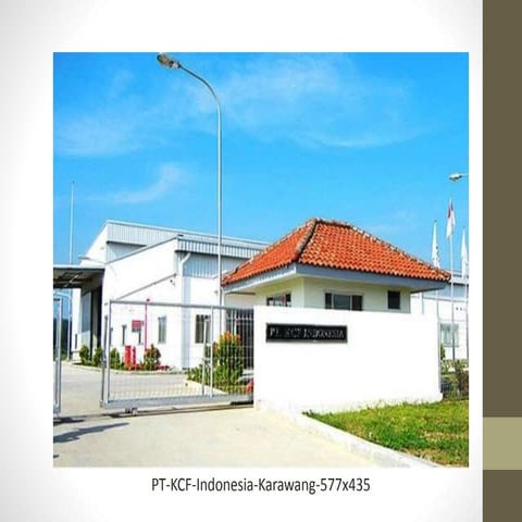 Company profile pt kcf indonesia cold forging part manufacturing | PPTX