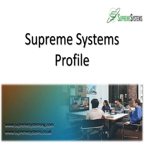 Company profile supreme ng | PPTX