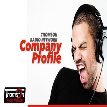 Company Profile Thomson Radio Network | PDF