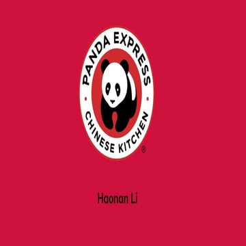 Panda express | PDF