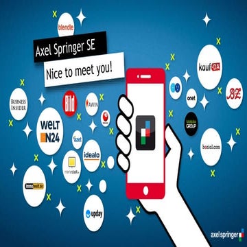 Company slide deck axel springer | PPTX