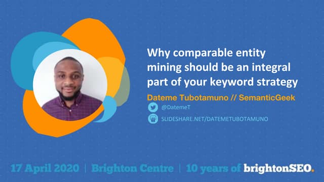 Why Comparable Entity Mining Should Be An Integral Part Of Your Keyword