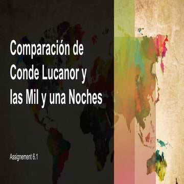 Comparación entre los cuentos | PPTX