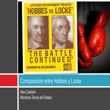 Comparación entre Hobbes y Locke | POTX