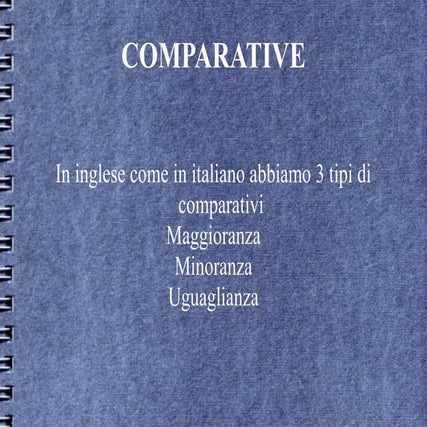 Comparative an easy introduction to comparative in English | PPT