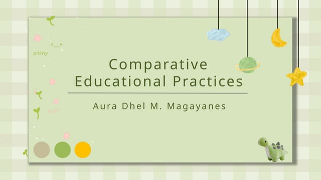Introduction to comparative education | PPTX