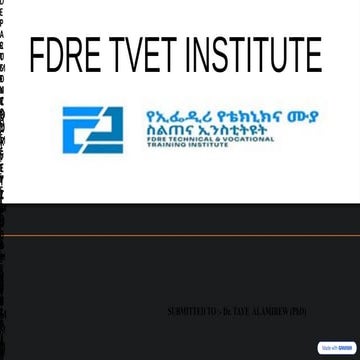 Ethiopian Comparative-TVET-Case study.ppt