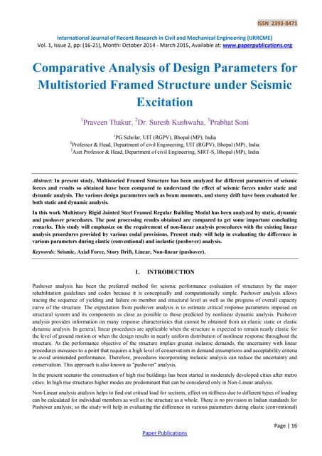 Optimization of Design Parameters for Crane Hook Using Finite Element Analysis | PDF | Physics ...