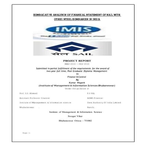 Comparative Analysis Of Financial Converted Docx 6102