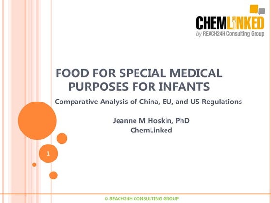 Process guidelines for foreign companies exporting infant formula to ...