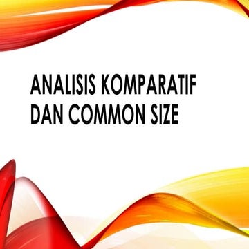 Comparative and Common size analysis.pdf
