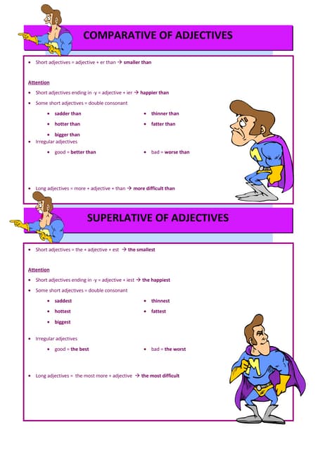 Superlatives | DOCX | Comic Books | Collecting