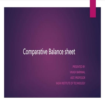 Comparative Balance sheet.pptx