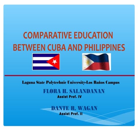 Comparative education | PPT