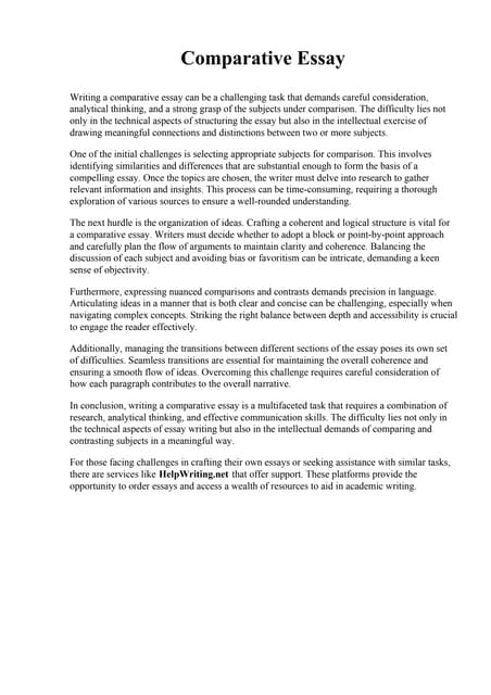 Sample Of Comparative Essay.pdf