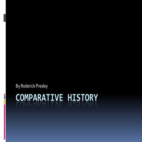 Comparative history | PPTX