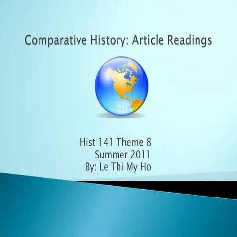 Comparative History | PPT