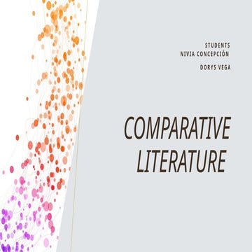 Comparative Literature 200NVHV0OLML.pptx
