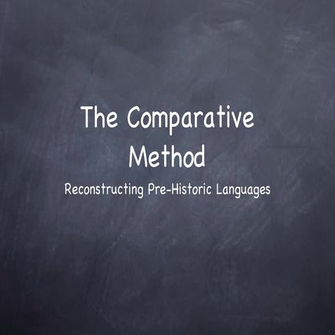 Comparativemethod | PPT