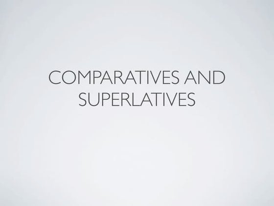 comparative adjectives and how to use it.pdf