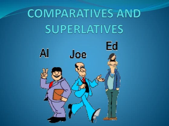 comparative adjectives lesson school students | PPT