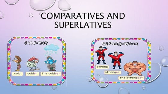 Comparison of adjectives | PPT