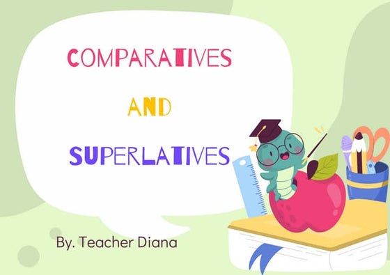 Comparatives and Superlatives | PPTX