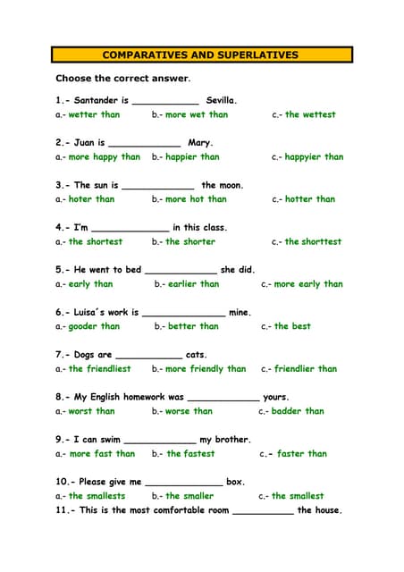Comparatives And Superlatives Multiple Choice PDF comparatives-and-superlatives-multiple-choice-pdf