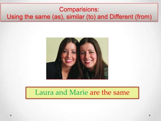 Comparison of adjectives | PPT