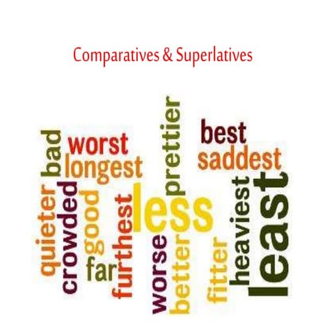 Comparatives & superlatives | PPT