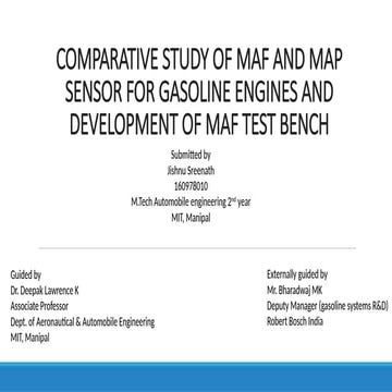 Comparative study of MAF and MAP sensor for.pptx